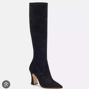 Coach | Shoes | Coach Cece Suede Tall Boots | Poshmark